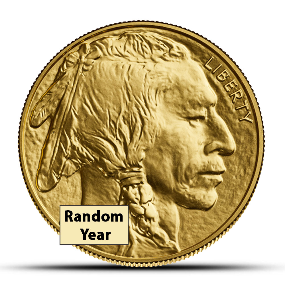 1 oz American Gold Buffalo Coin (Random Year) l JM Bullion™