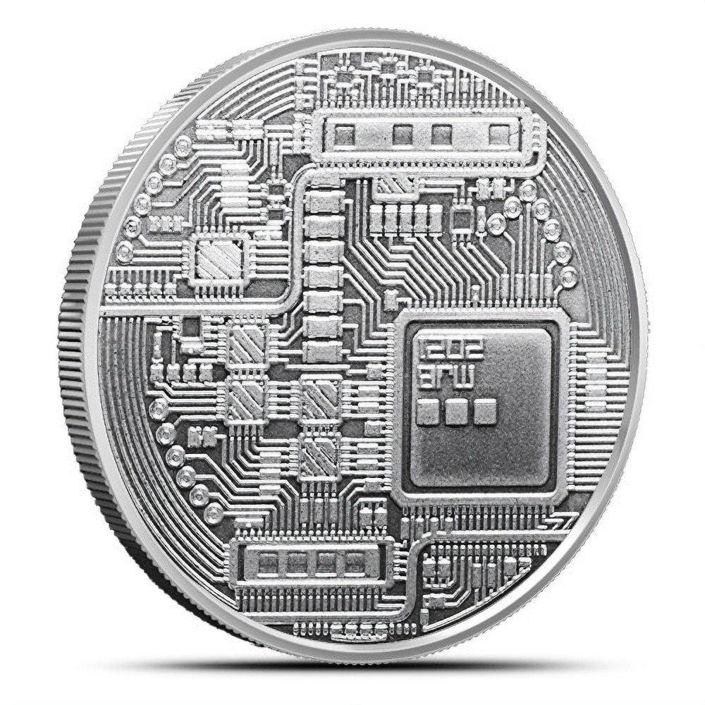 1 oz Crypto Commemorative Ethereum Silver Round l JM Bullion™