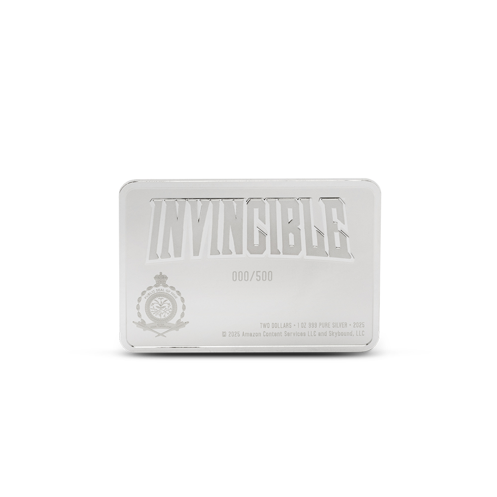 2025 1 oz Proof Colorized Niue Silver Invincible Iconic Episodes Coin l ...